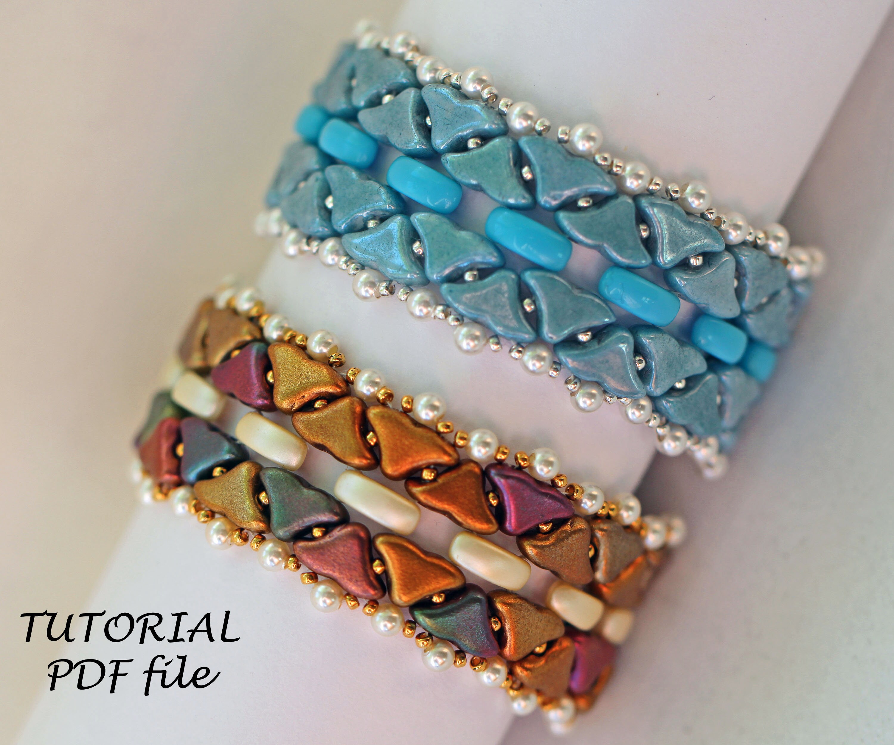 Tutorial Bracelet Beading Tutorial Bead Tutorial Beaded | Etsy