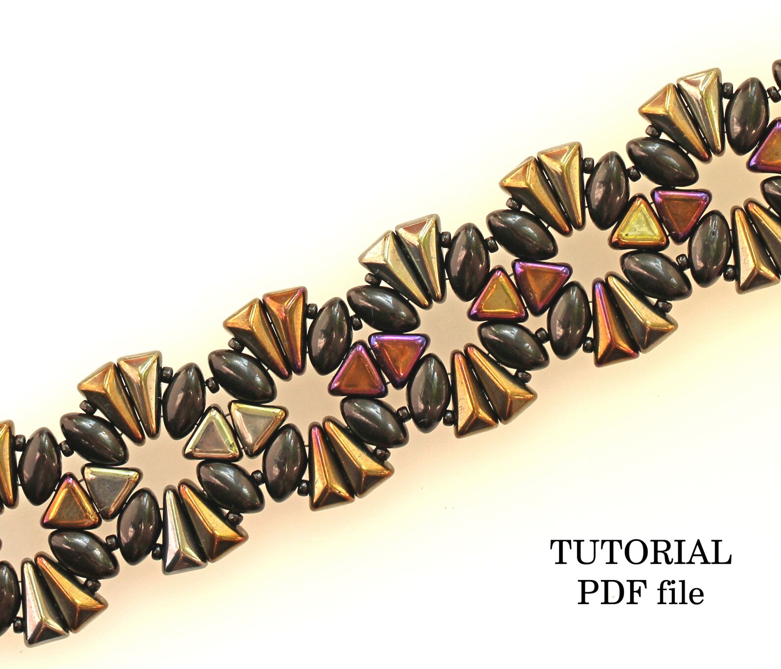 Bracelet Tutorial Beading Instructions Bead Pattern | Etsy