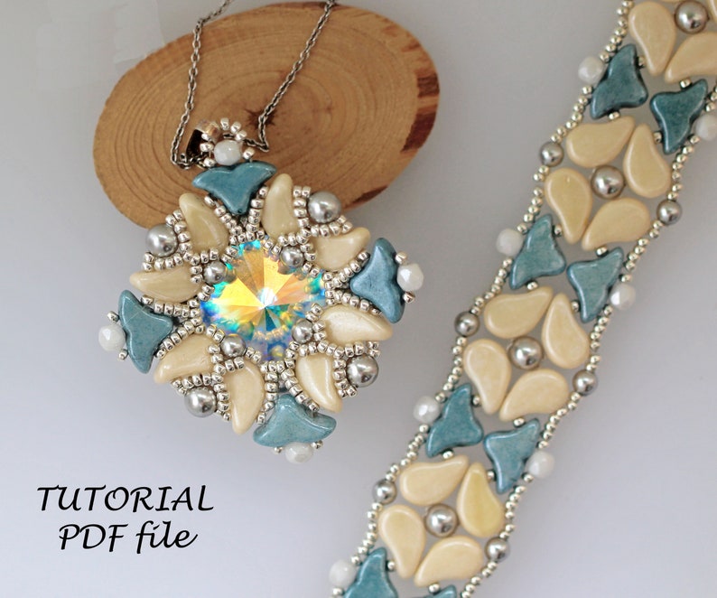 Beaded jewelry tutorial Bead pattern Beading tutorials and | Etsy