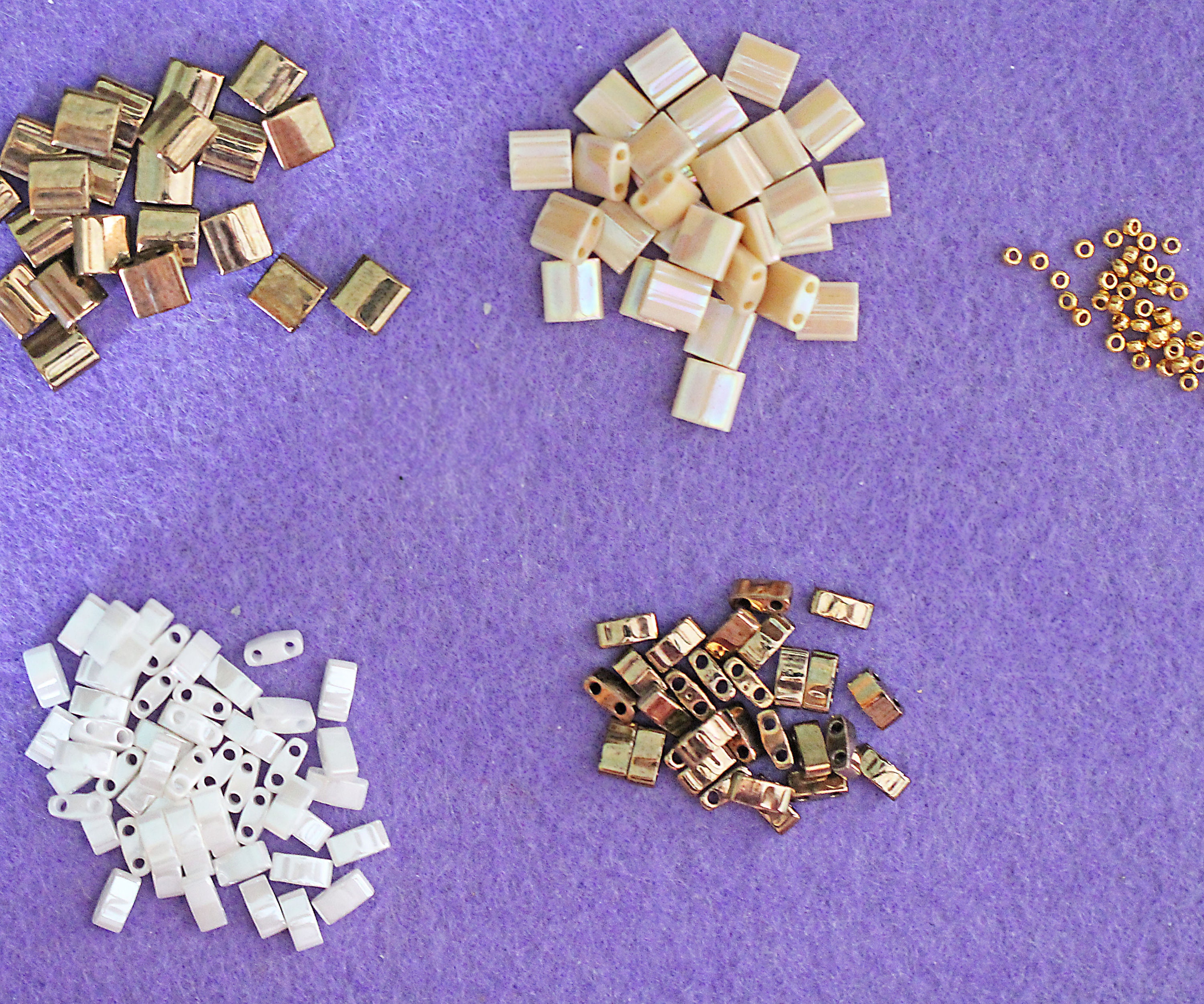 Tila Bead Pattern Miyuki Tila Tutorial Beading Tutorial - Etsy