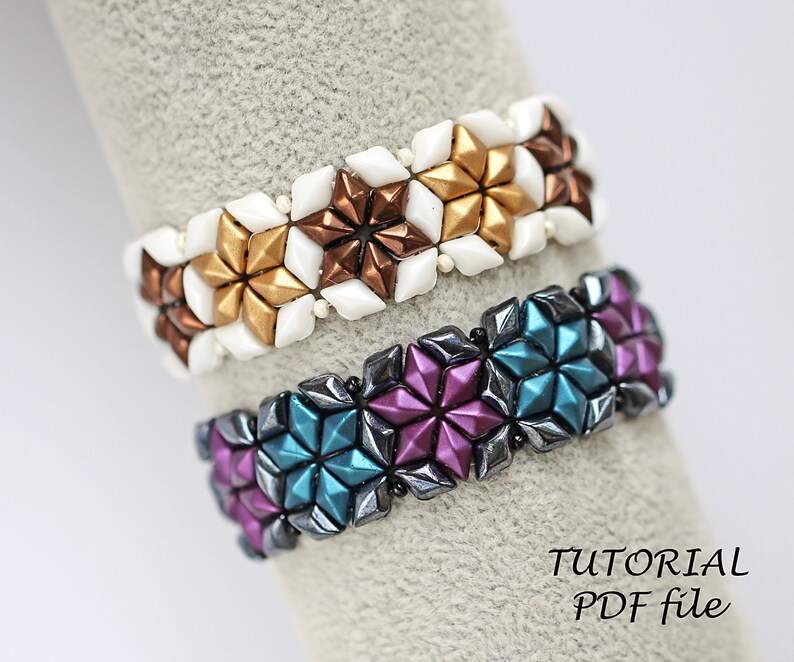 Beading tutorial bracelet Jewelry tutorial Bead bracelet | Etsy