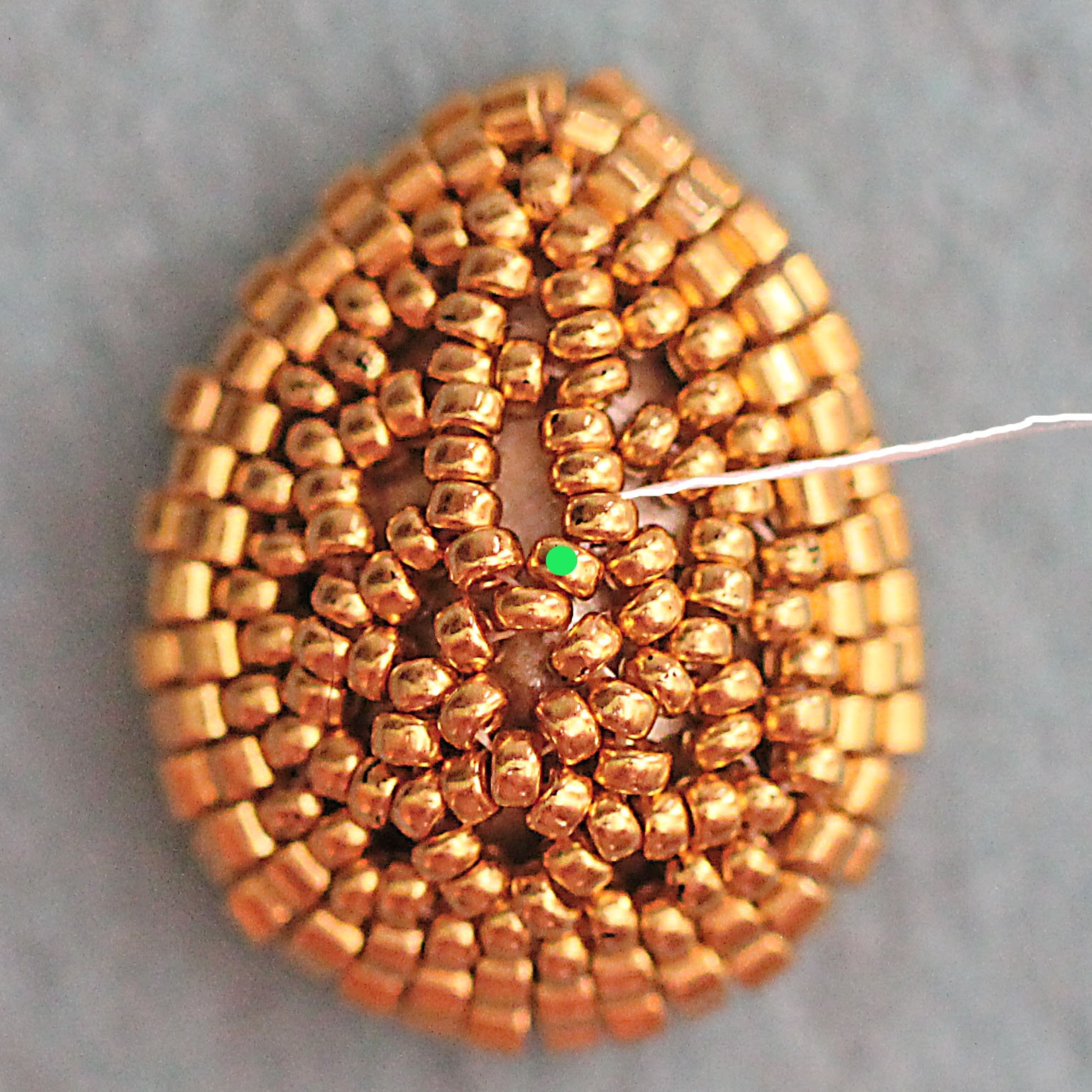 Beading Pattern Beaded Earrings Tutorial Pear Swarovski - Etsy