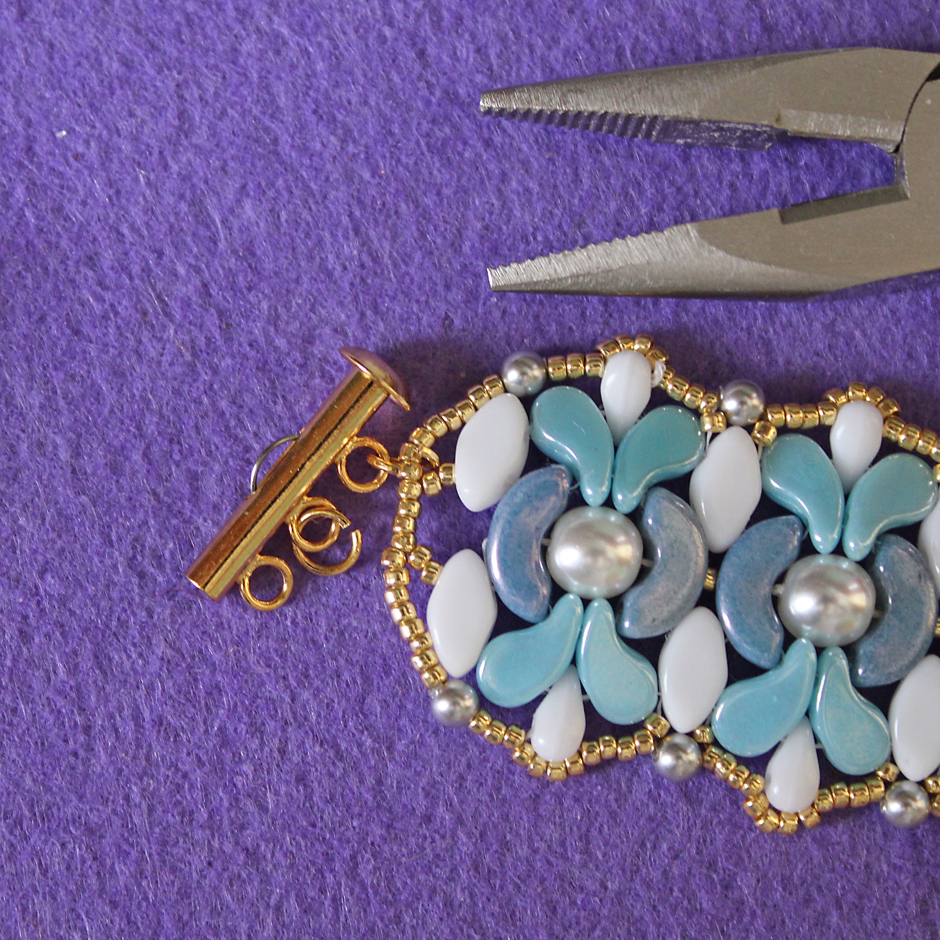 Beaded Bracelet Tutorial Bracelet Beading Tutorial | Etsy