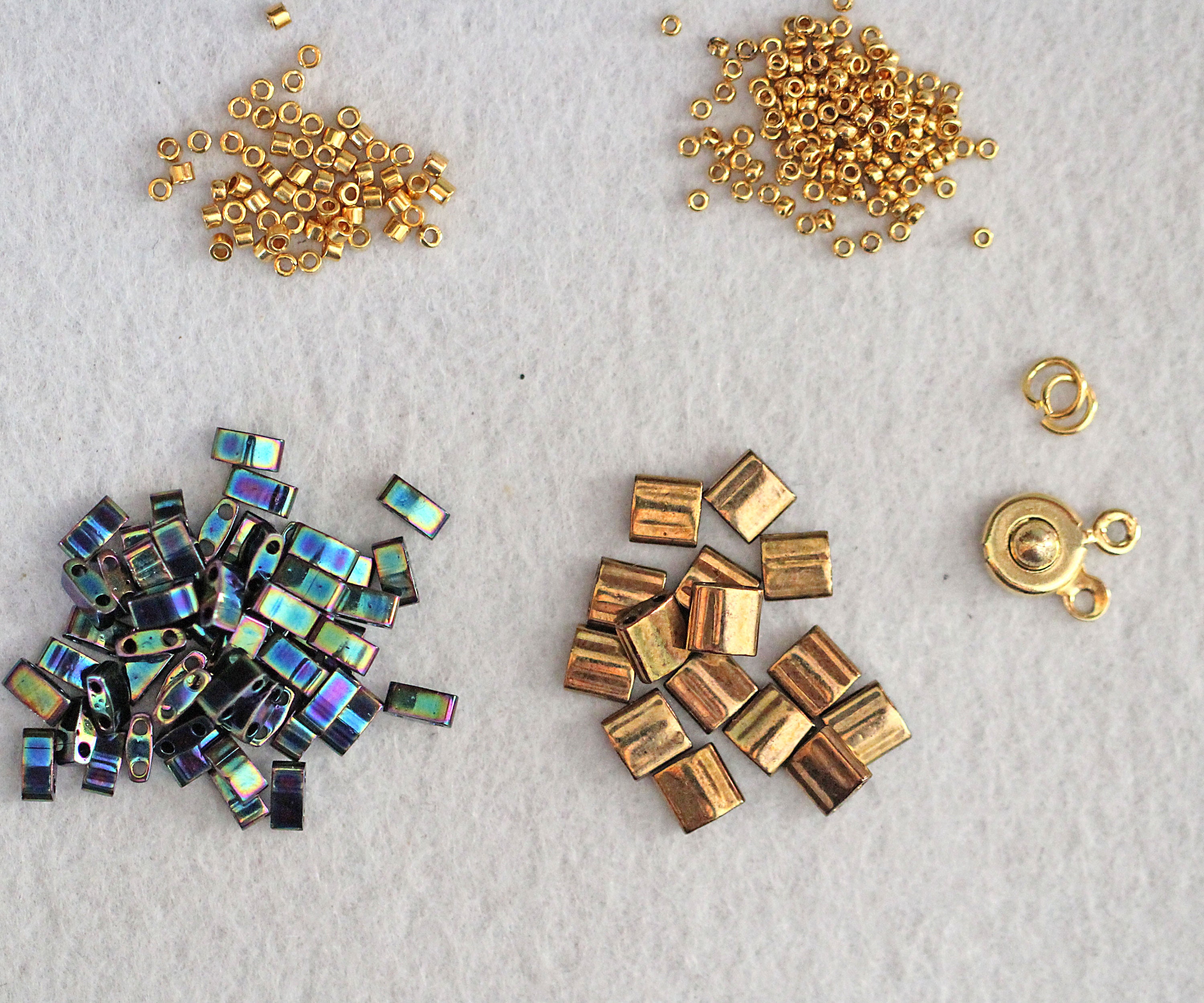 Tutorial Beaded Bracelet, Tila Bead Pattern, Beading Tutorial Bracelet ...