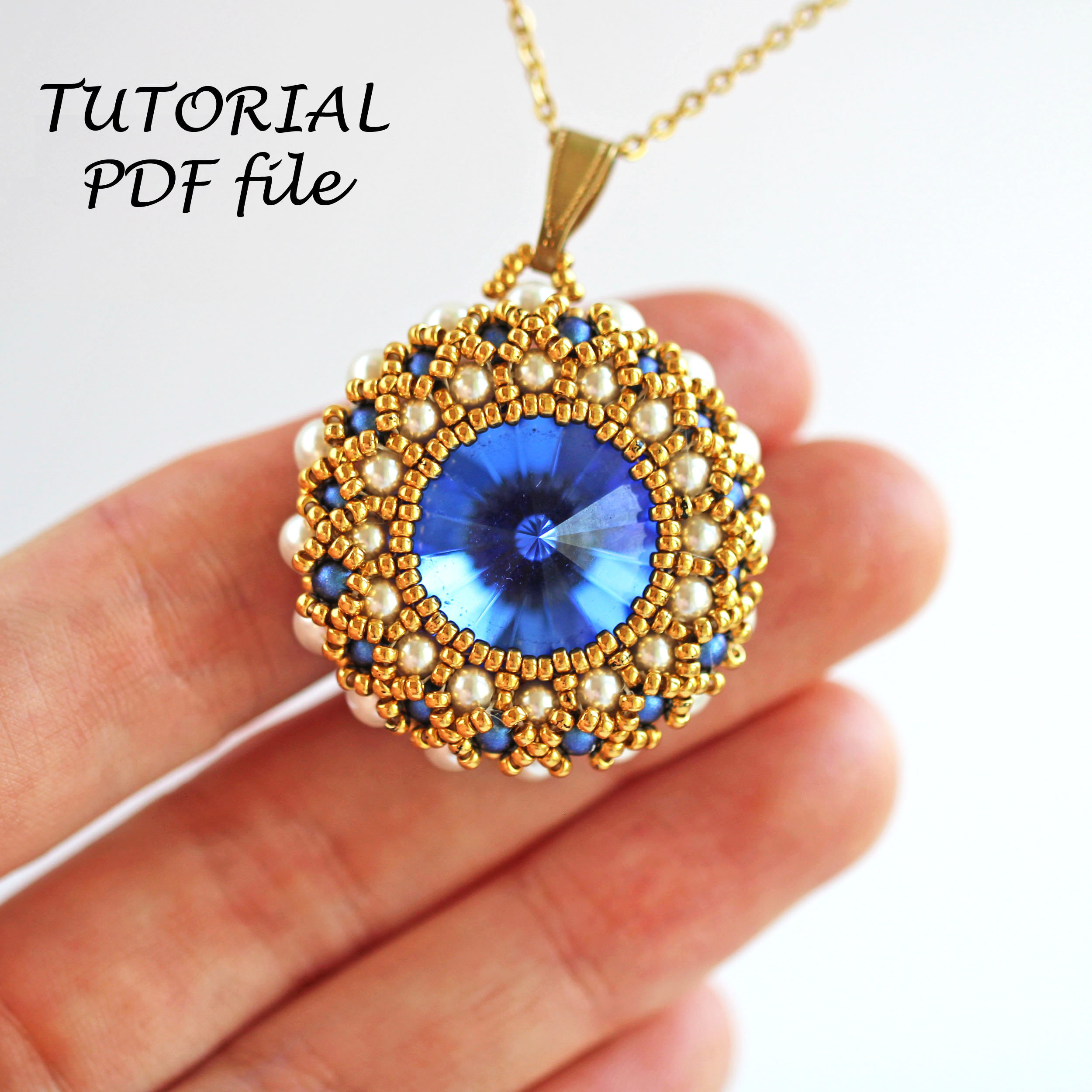 Tutorial Pendant Beading Pattern Pendant Pattern Seed - Etsy