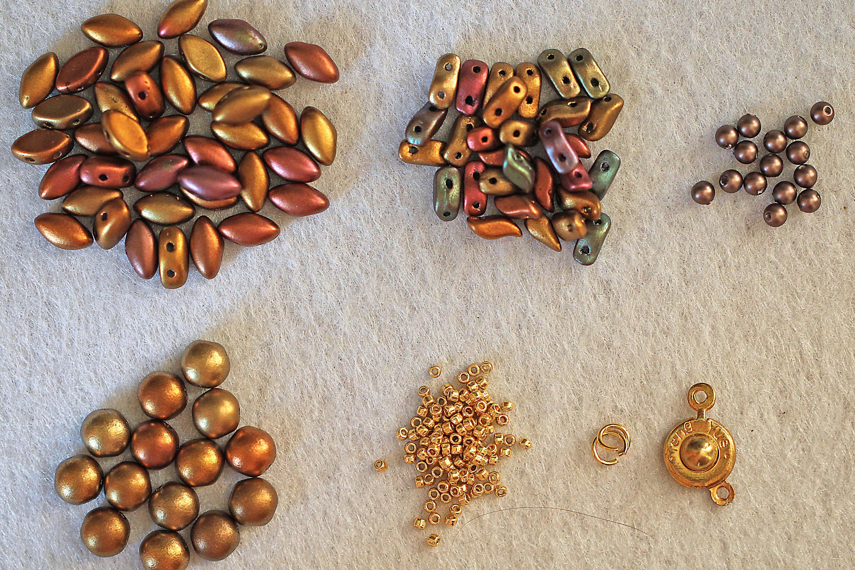 Beading Tutorial Bracelet Pattern Two Hole Bead Pattern - Etsy