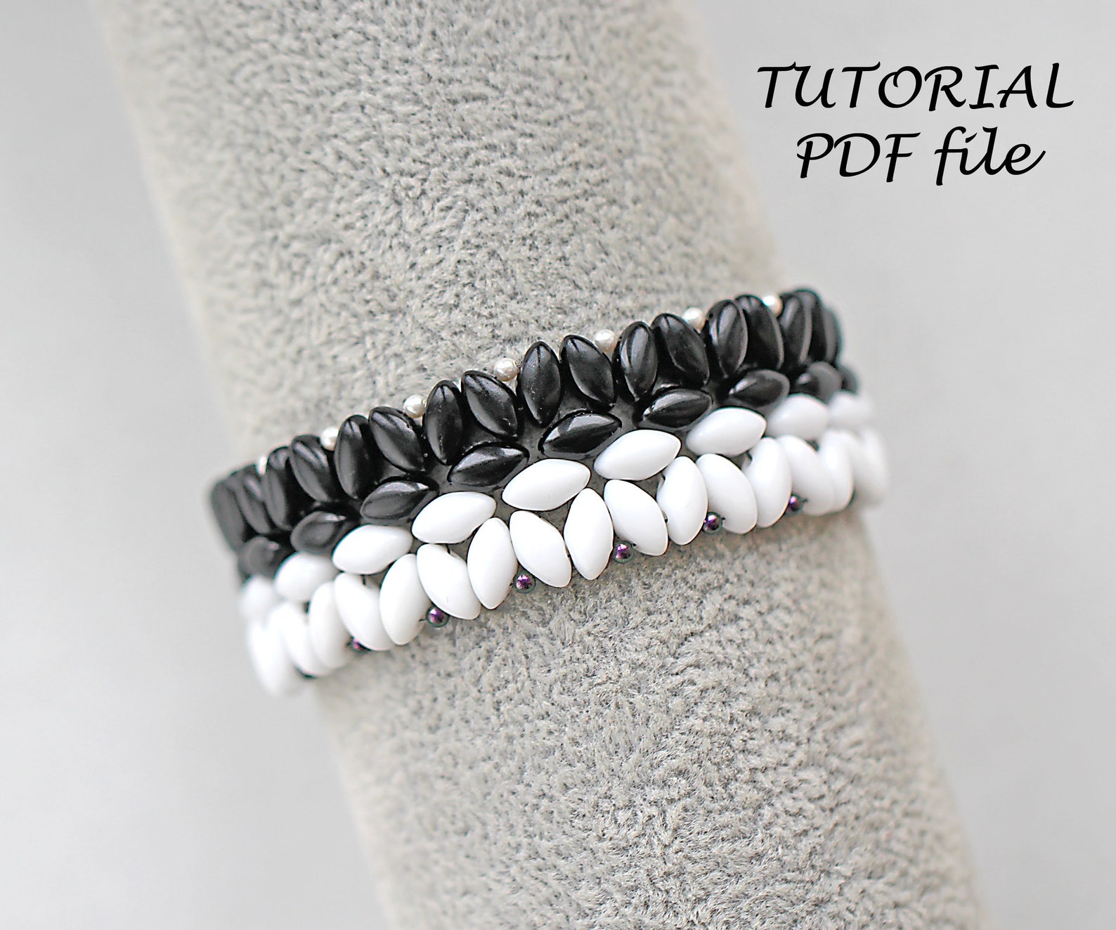 Beading Tutorials Bracelet Pattern Tutorial Bracelet - Etsy