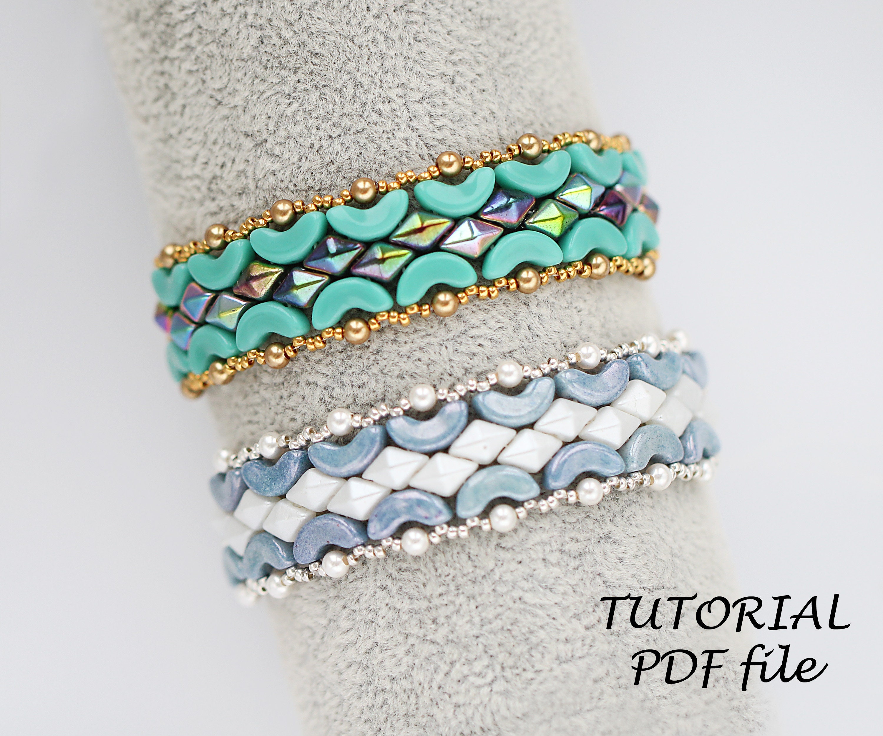 Beading Tutorial Bracelet Jewelry Tutorial Bead Bracelet - Etsy