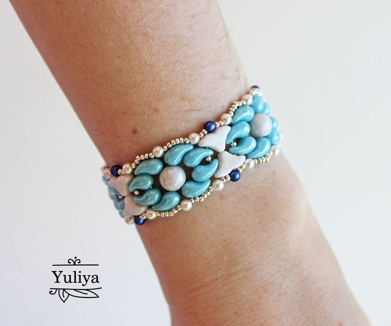 Beading Tutorial Bracelet Pattern Zoliduo Tutorial Helios - Etsy
