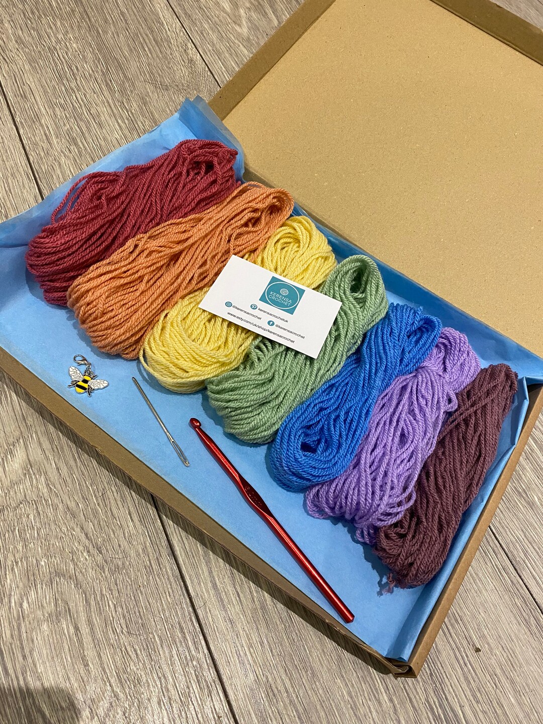 Crochet Rainbow Kit - Etsy