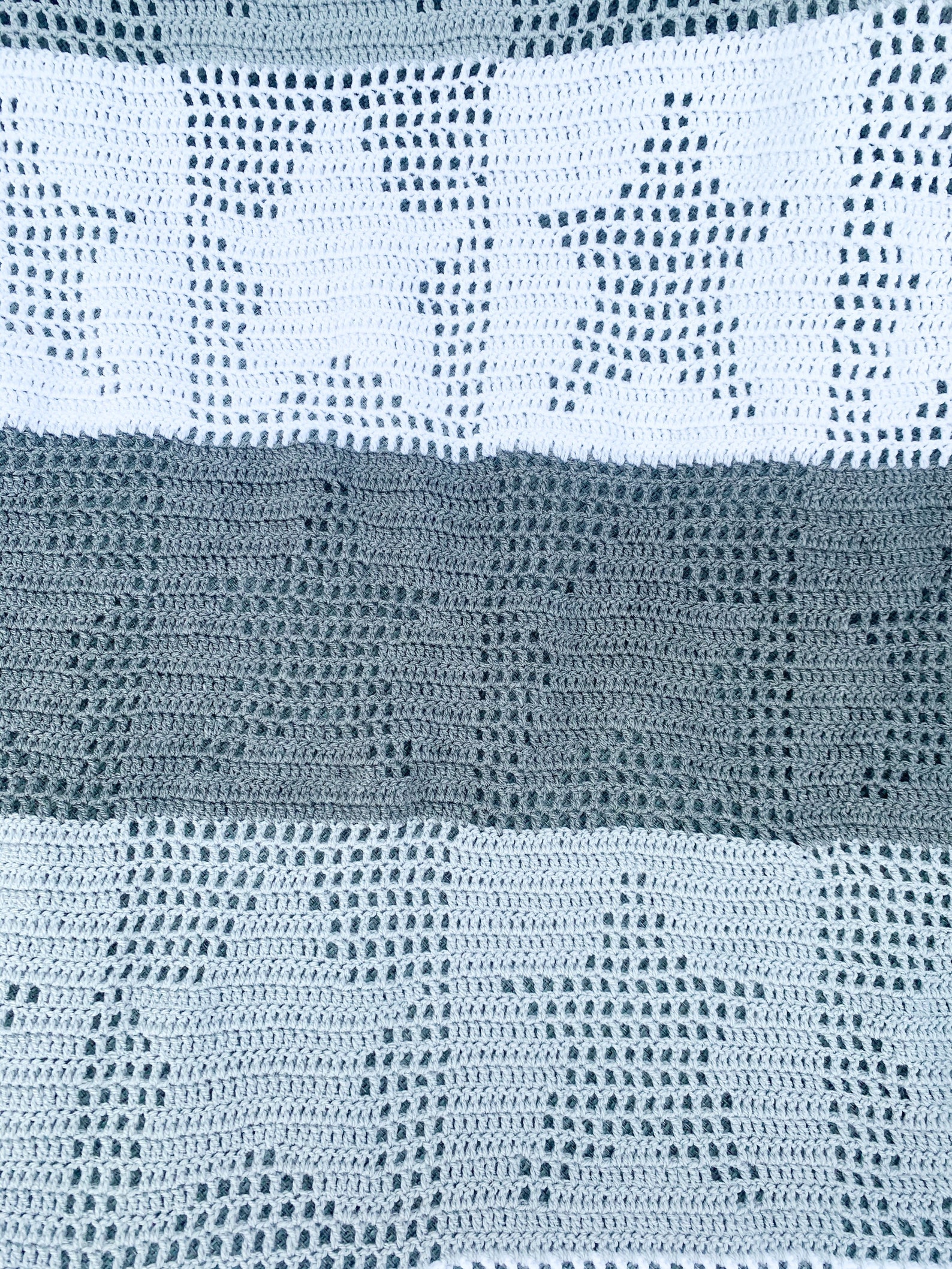 Steren Filet Crochet Star Blanket Pattern/gender Neutral Baby - Etsy