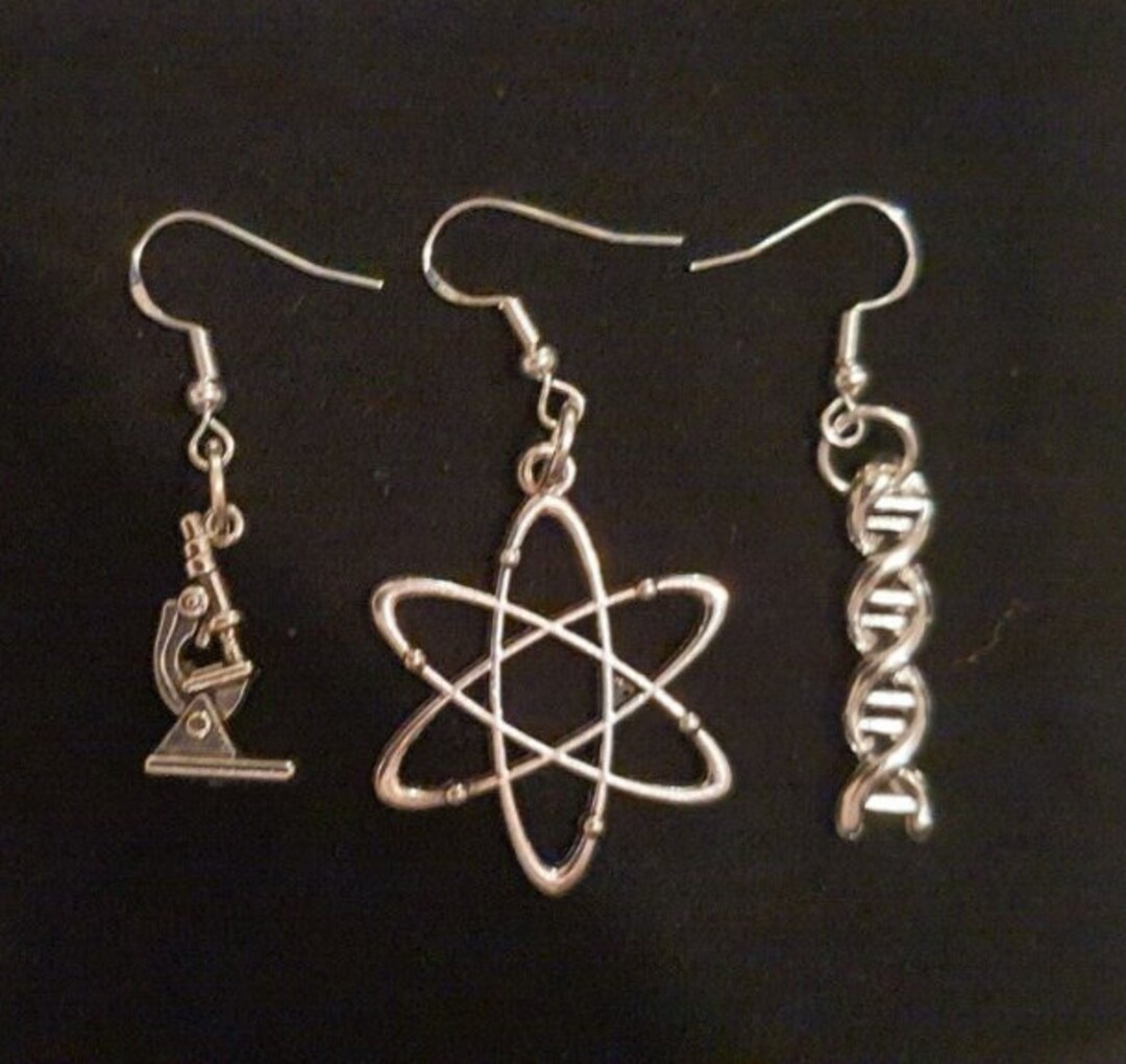 3 X Mismatched/mix & Match 3D Microscope DNA and Atom - Etsy