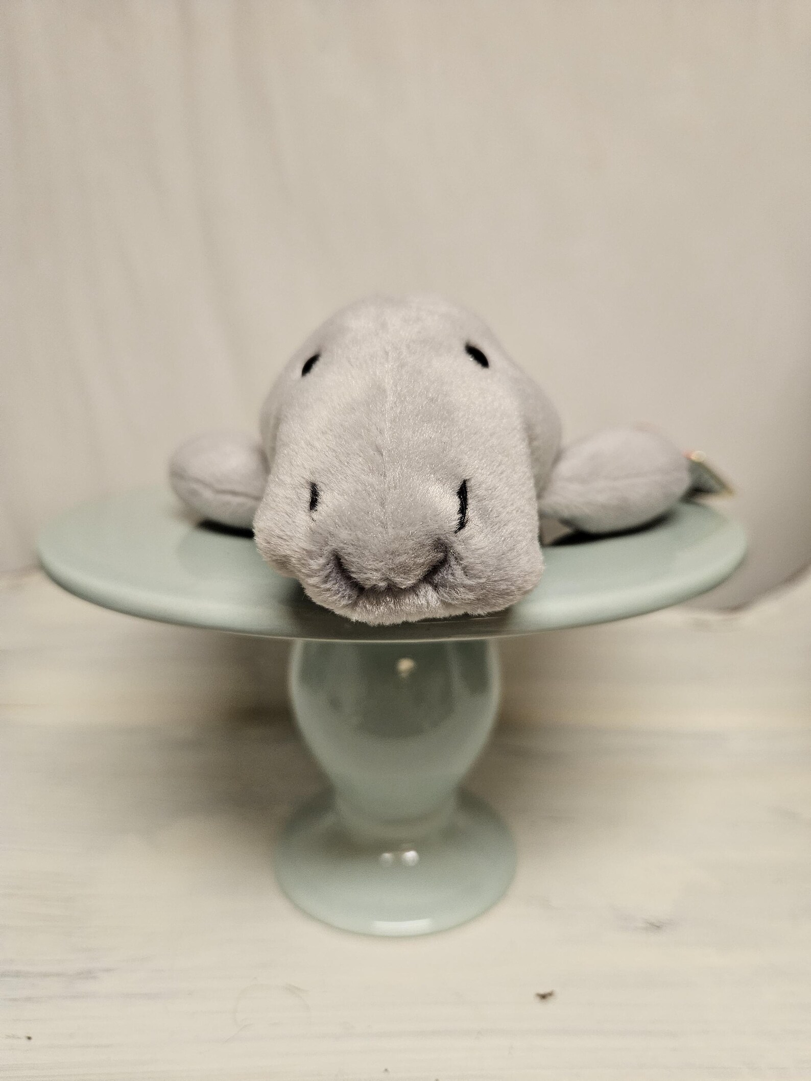 Ty "manny" the Manatee Beanie Baby, 4th Generation, Vintage, Rare, and ...