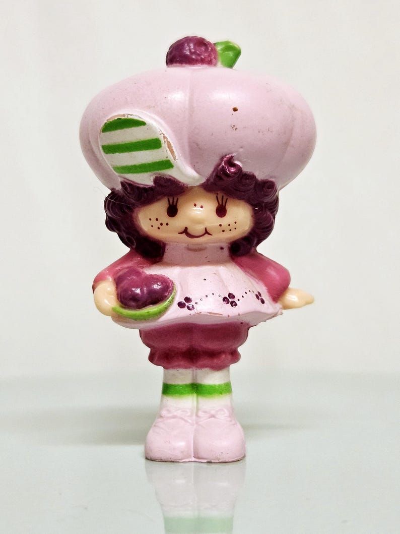 Strawberry Shortcake Miniature PVC Figurines Vintage 1980's by Kenner ...