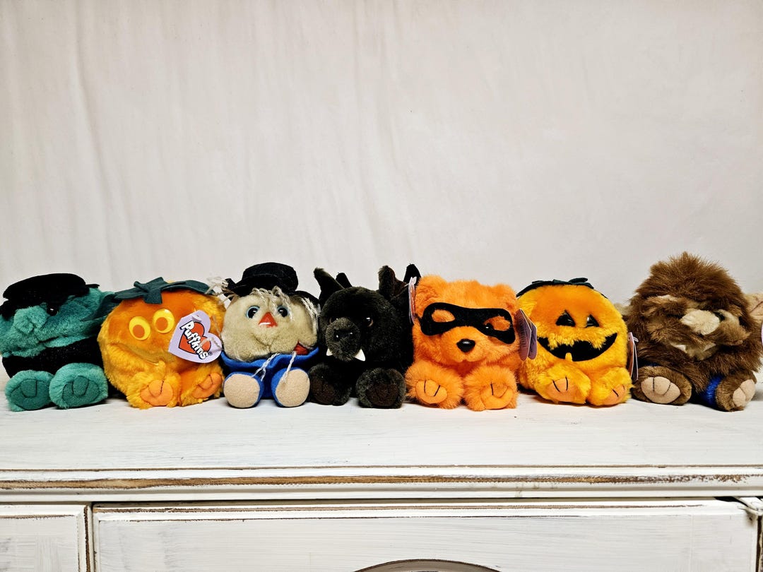 Halloween Puffkin Collection by Swibco From the 1990's-you Pick the ...