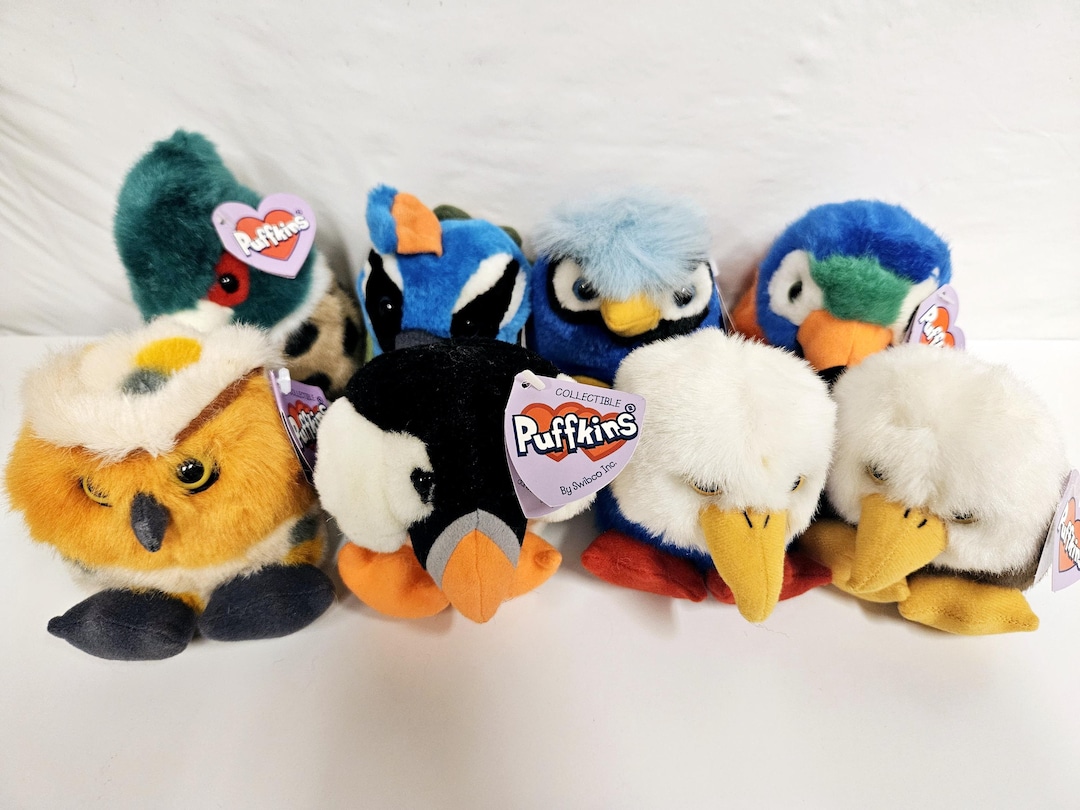 Bird Puffkin Collection by Swibco From the 1990's-you Pick the Puffkin ...