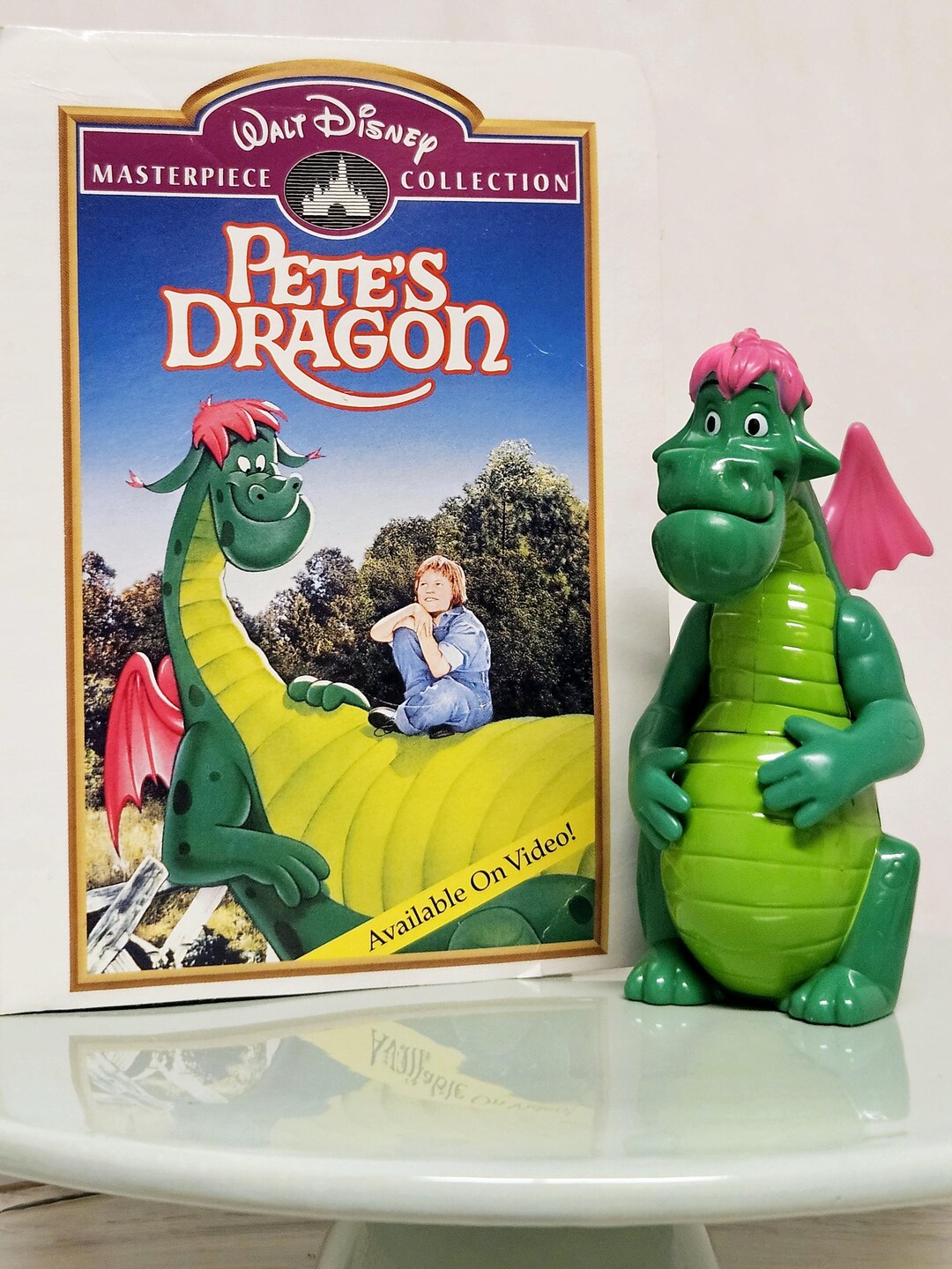 Vintage Walt Disney Elliot the Dragon From Pete's Dragon Mcdonald's ...