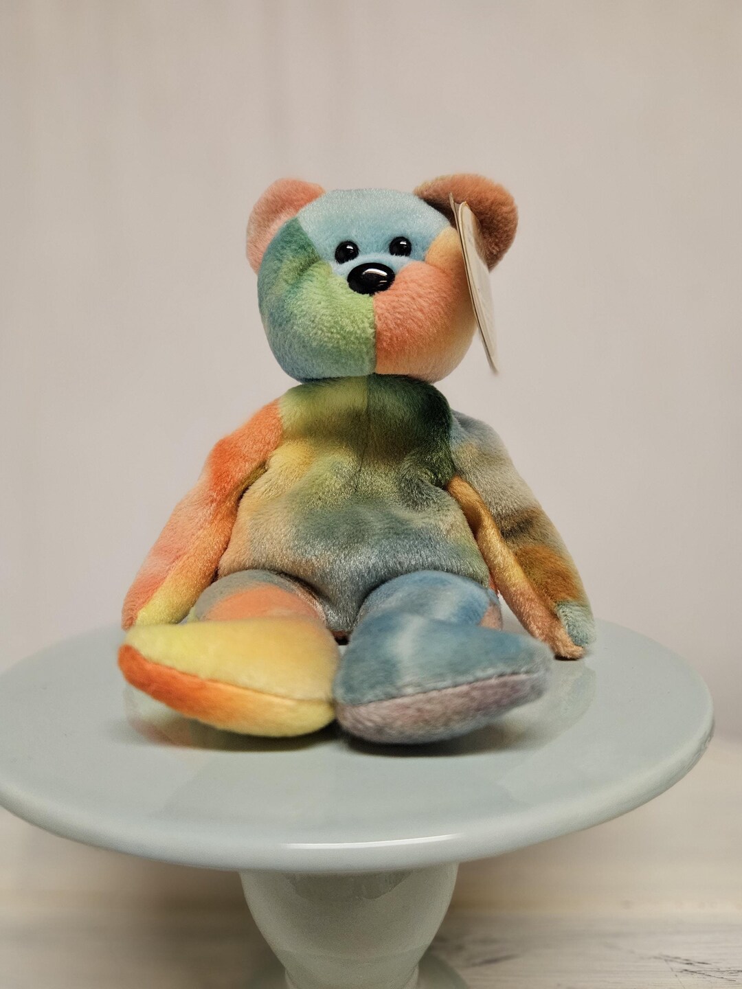 Ty "garcia" the Bear Beanie Baby, 4th Generation, Vintage, Rare, and ...