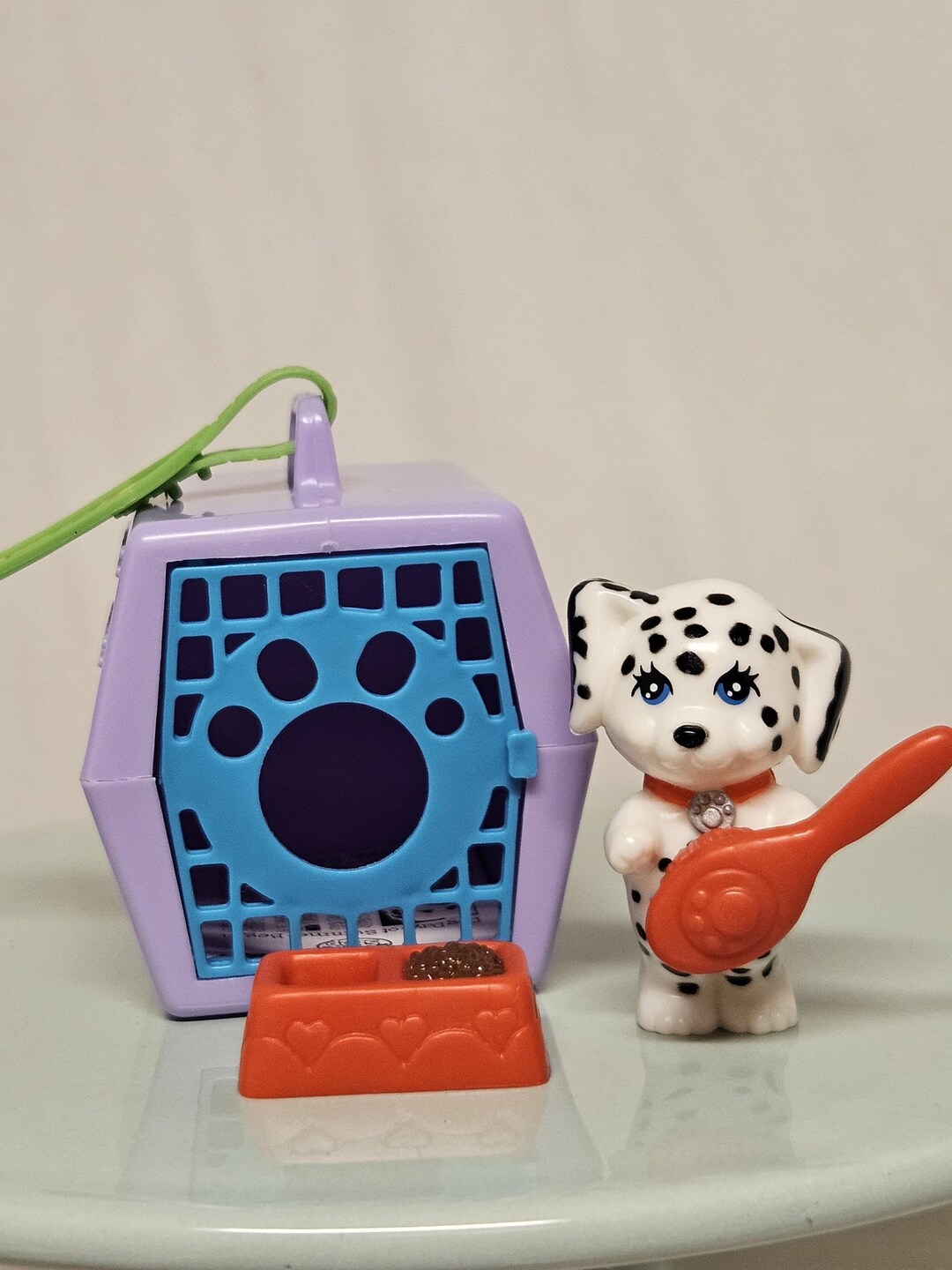 Vintage Littlest Pet Shop Happy Puppy and Puppy Carrier Playset 1992 by ...