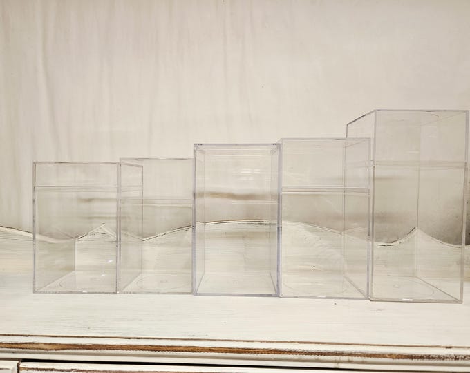 Clear Plastic Display Cases (choose Size) | Vintage Beanie Baby Display ...