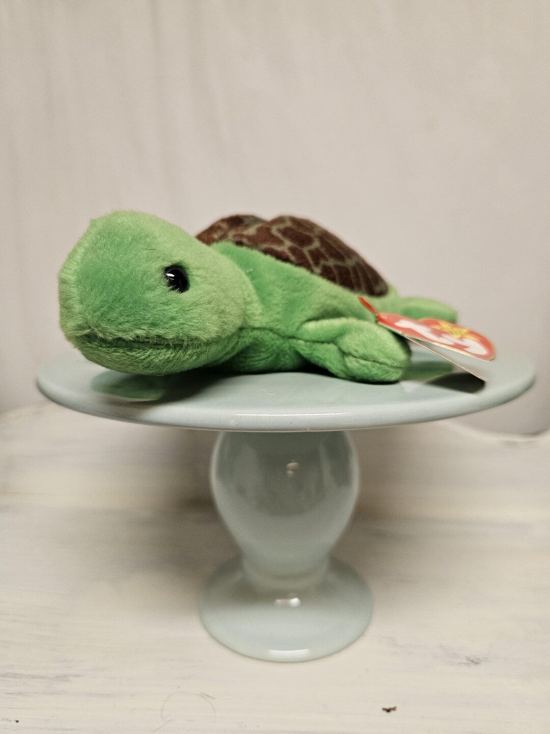 Ty "speedy" the Turtle Beanie Baby, 4th Generation, Vintage, Rare, and ...