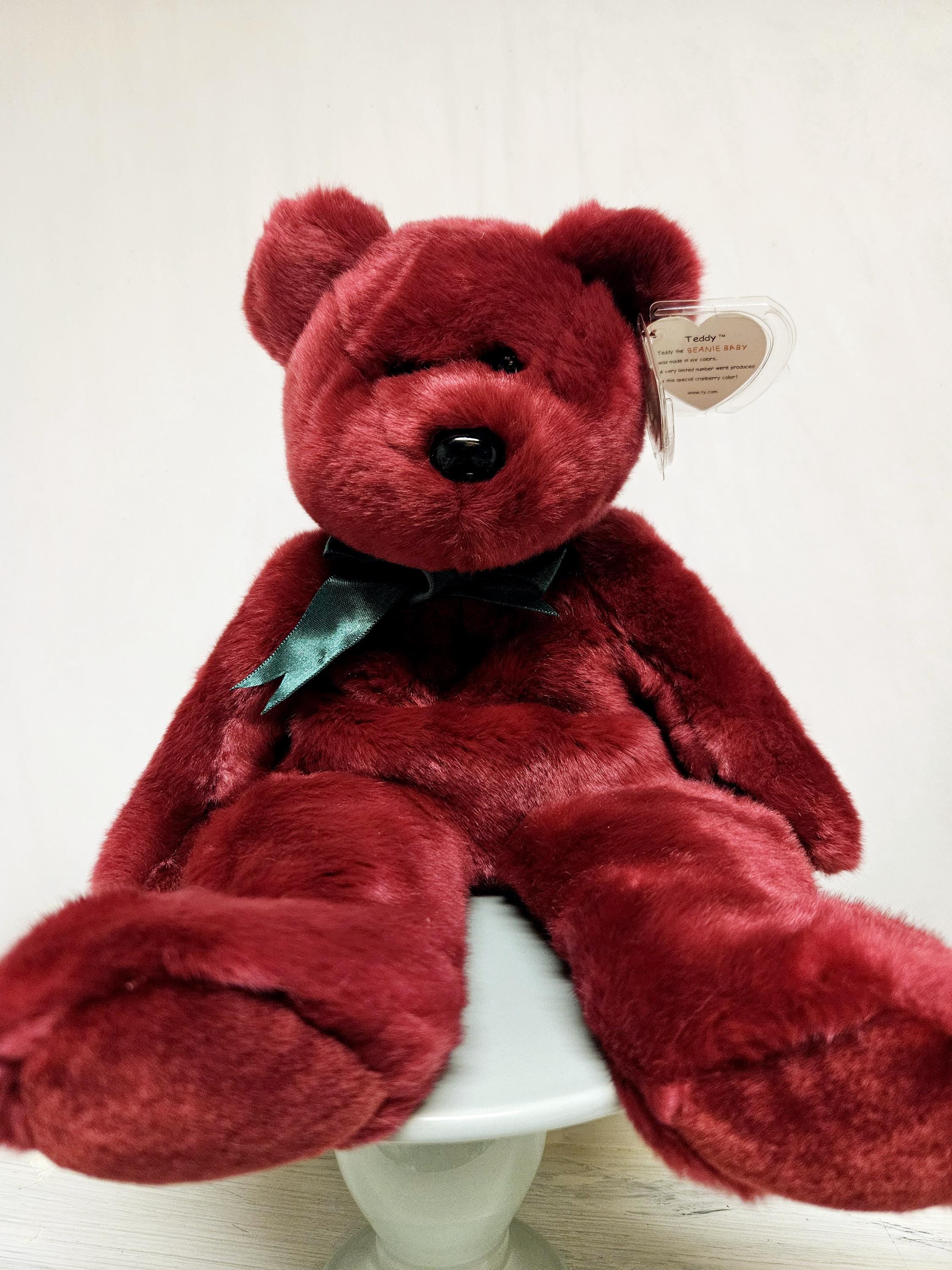 Ty Beanie Buddies Teddy, Peace, B.B Bear, Employee Bear, Vintage, Rare ...