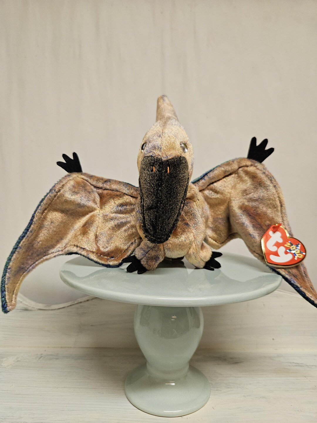 Ty "swoop" the Pterodactyl Beanie Baby, 6th Generation, Vintage, Rare ...