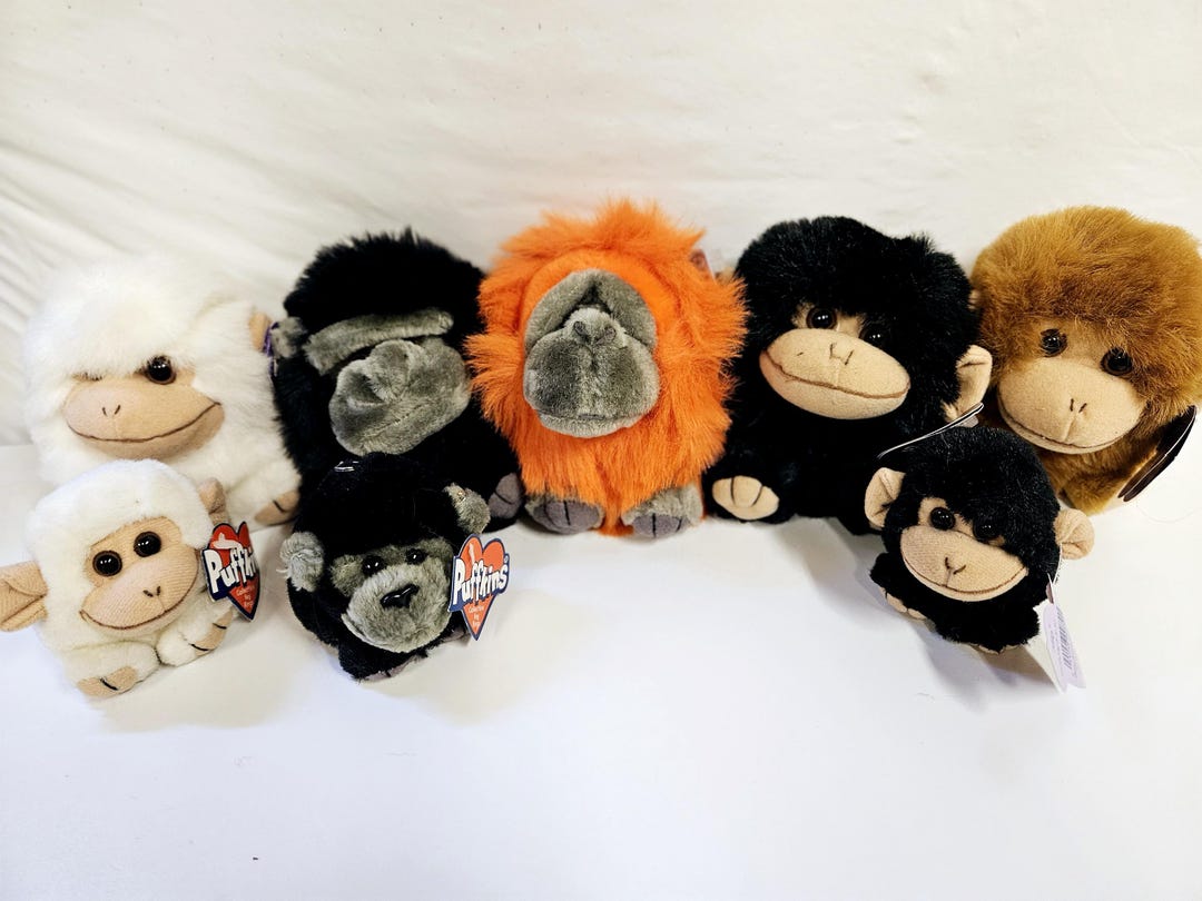Primate Puffkin Collection by Swibco From the 1990's-you Pick the ...