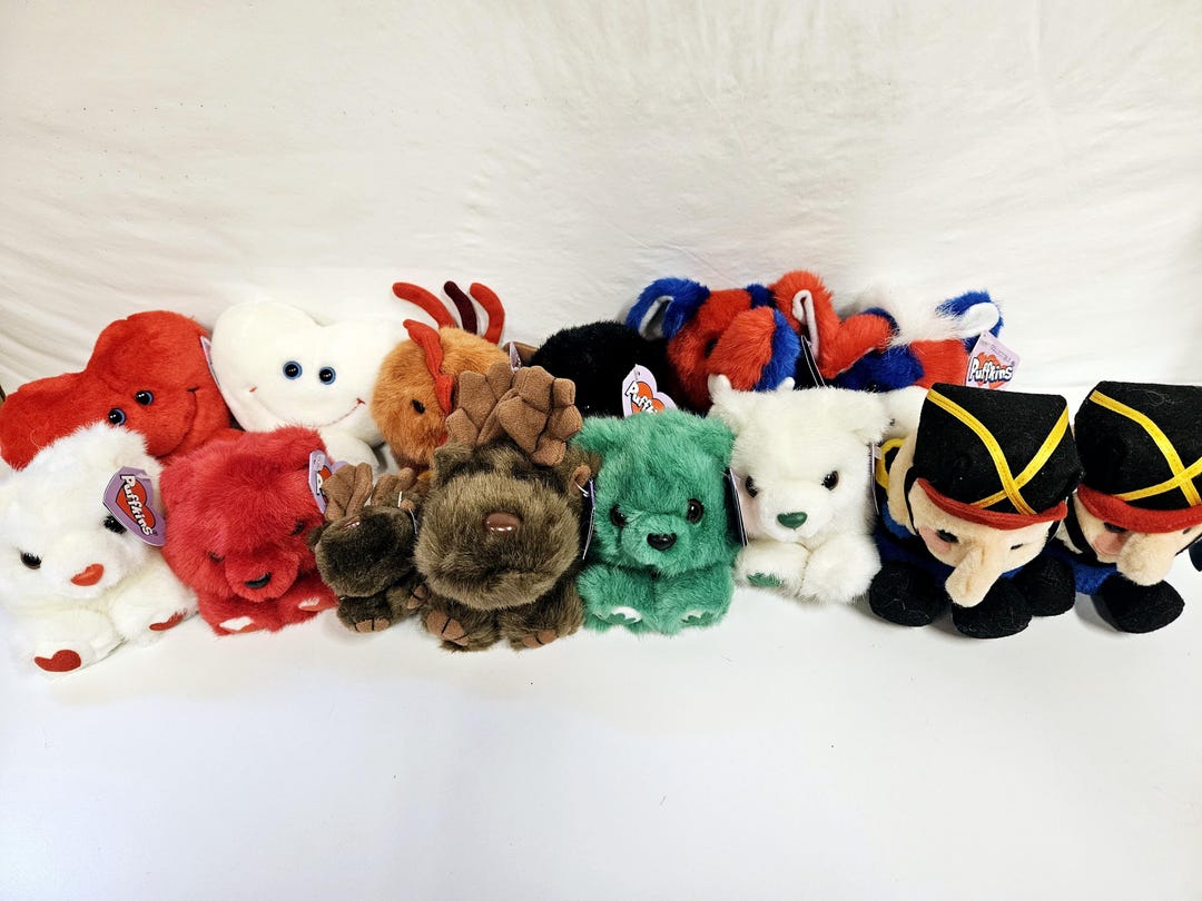 Holiday Puffkin Sets by Swibco From the 1990's-you Pick the Puffkin ...