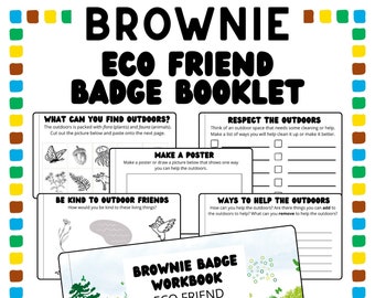 Girl Scouts Brownie My Best Self Badge Booklet - Girl Scout Brownies ...