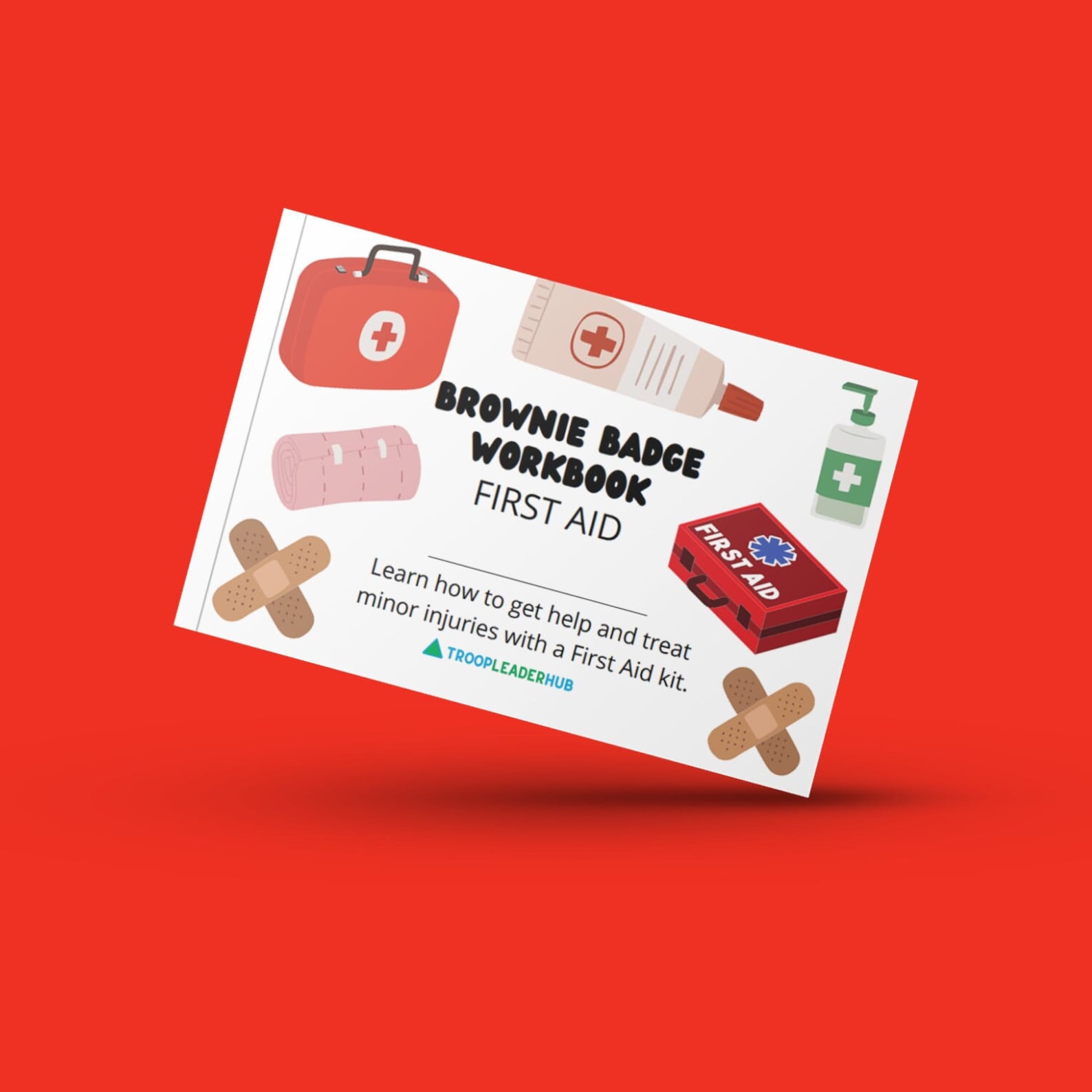 Girl Scout Brownie First Aid Badge Booklet - Printable - Etsy