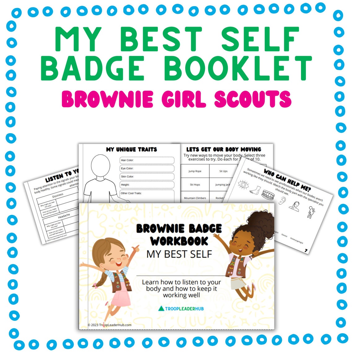 Girl Scouts Brownie My Best Self Badge Booklet - Girl Scout Brownies ...