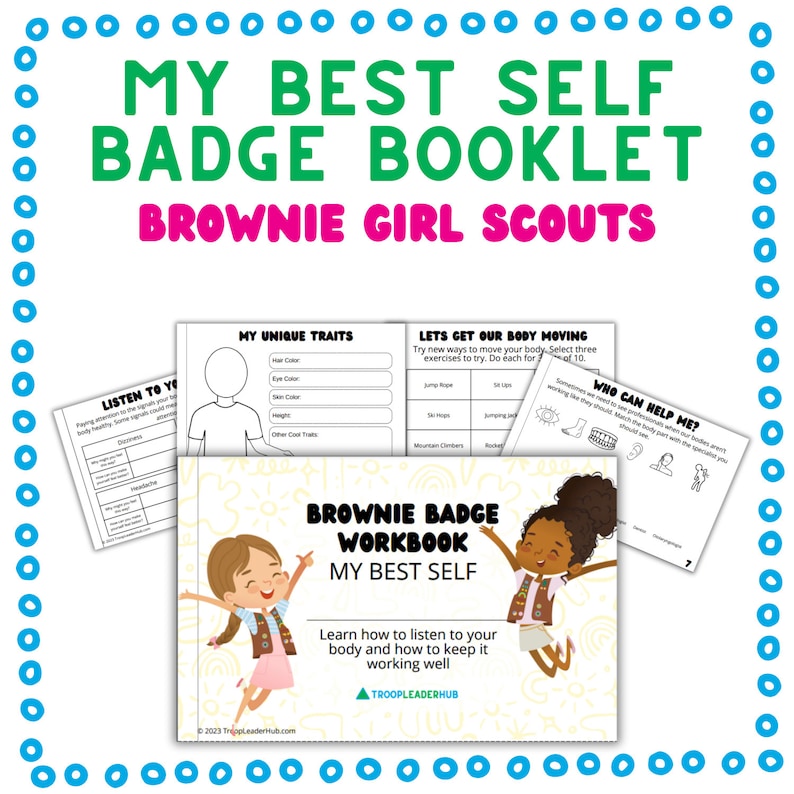 Girl Scouts Brownie My Best Self Badge Booklet - Girl Scout Brownies ...