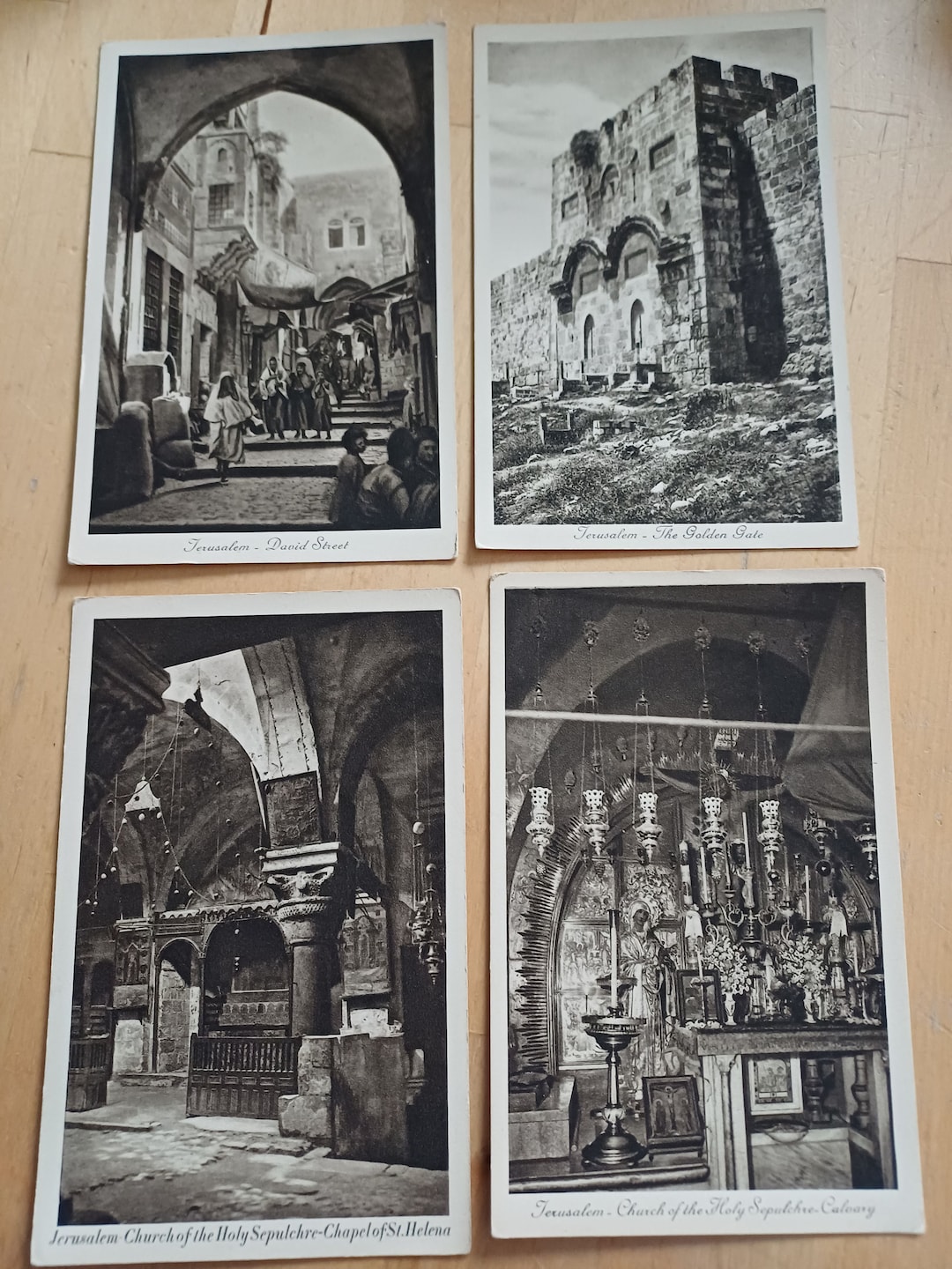 Antique Postcards of Jerusalem, Old Postcards Jerusalem, Souvenir ...