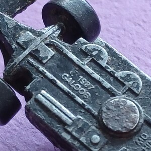 Vintage Mini Car, Black Formula One Car, Race Car Mini Item, F1 ...