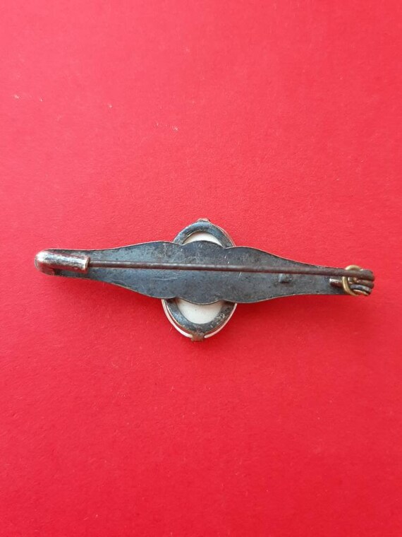 Antique religious Catholic French brooch of Saint The… - Gem