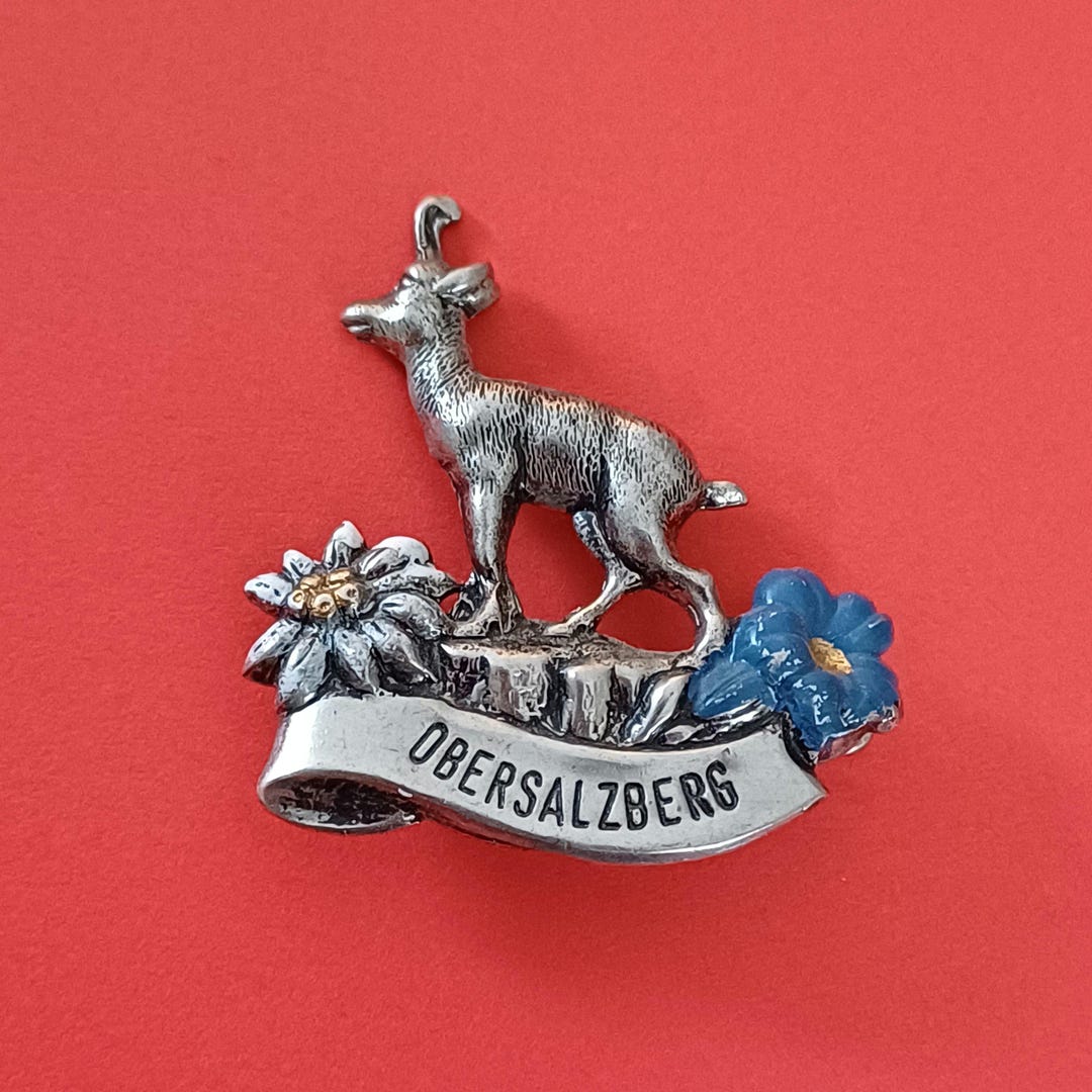 Vintage German Brooch of Obersalzburg Austria, Obersalzburg Souvenir ...