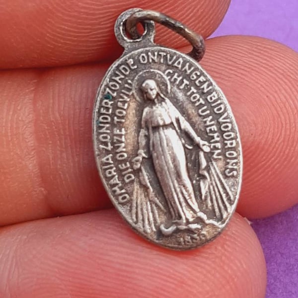 Virgin Mary 1830 - Etsy