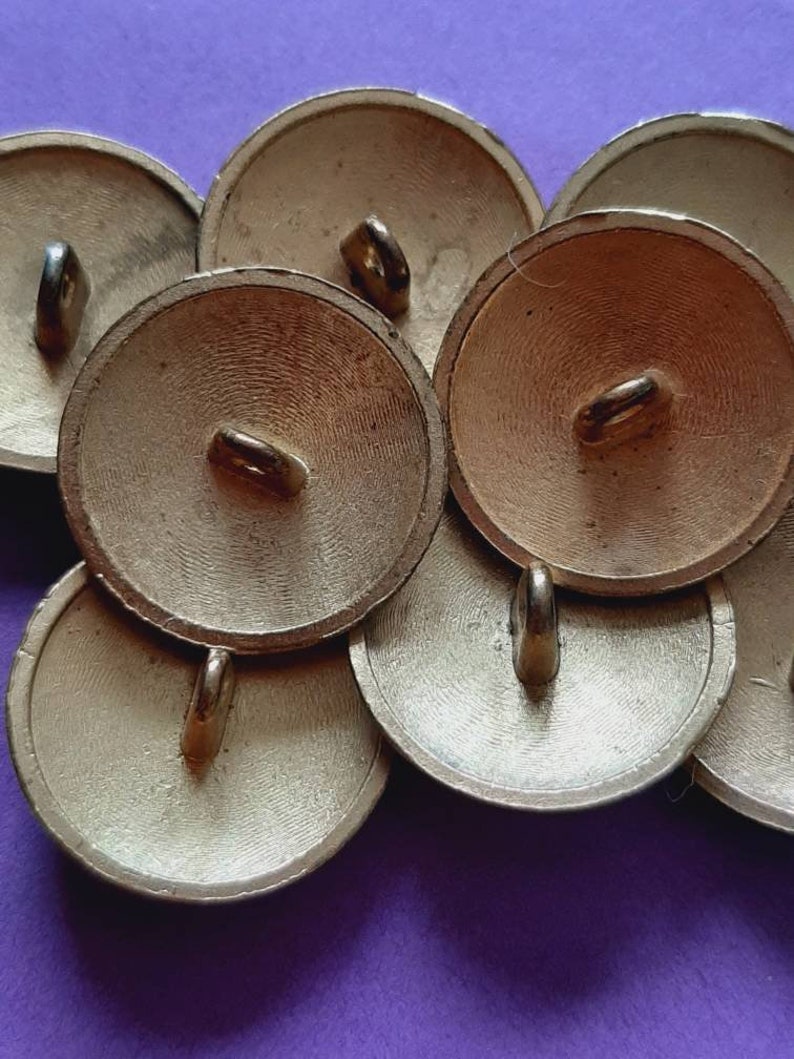 Old Detailed Brass Military Buttons Heraldry Button Coat of - Etsy