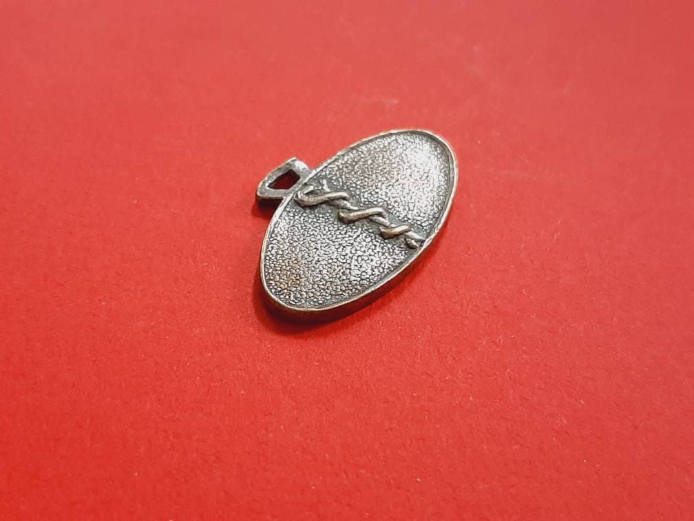 Vintage Medical Medal Pendant, Medical Charm, Pharmacy Charm, Amulet ...