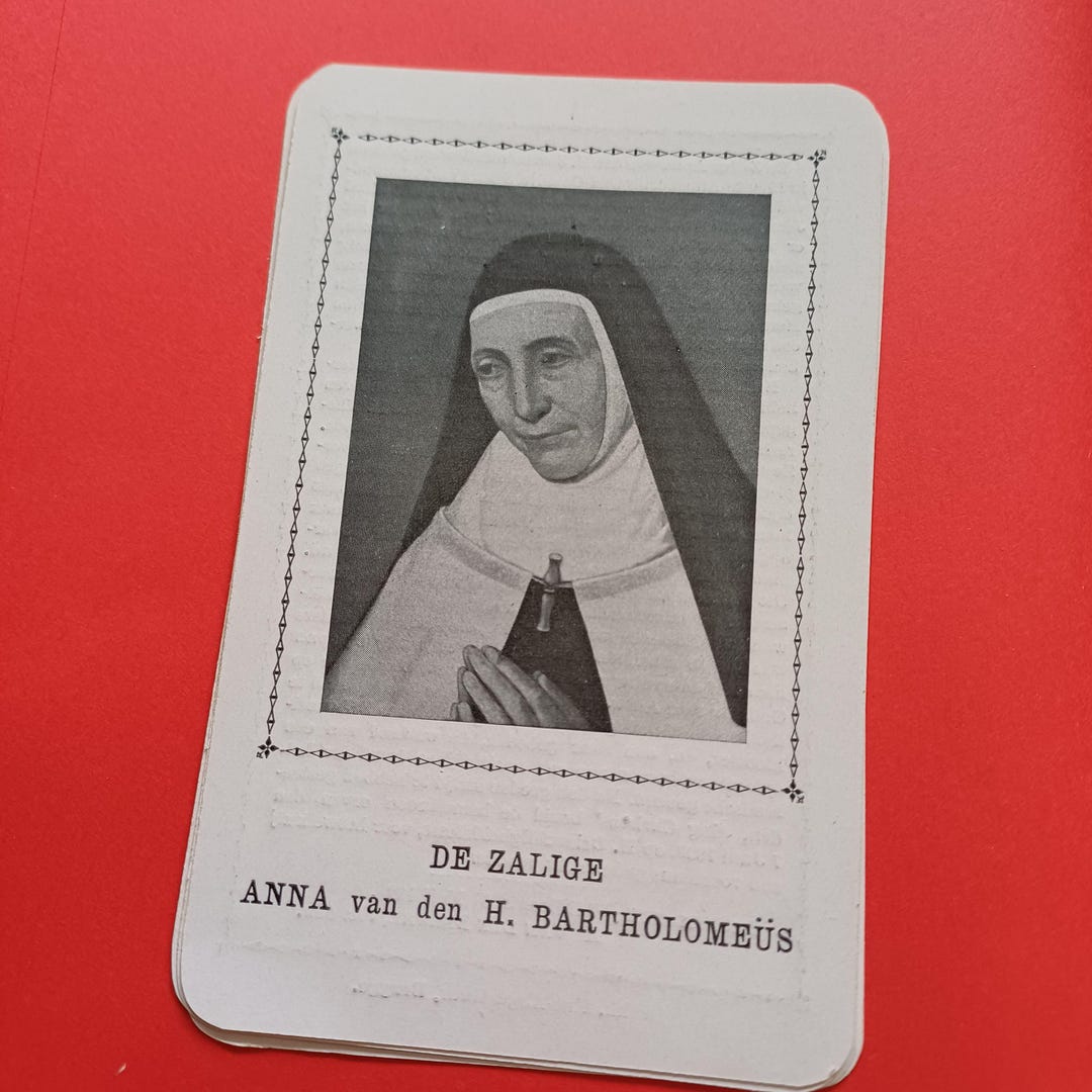 Antique Religious Catholic Dutch 5 Holy Prayer Cards With Text, 5 Old ...