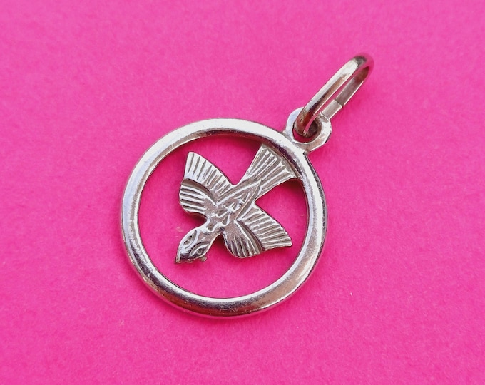 Vintage Dutch Silver Huguenot Cross Pendant Charm, Christian Religious ...