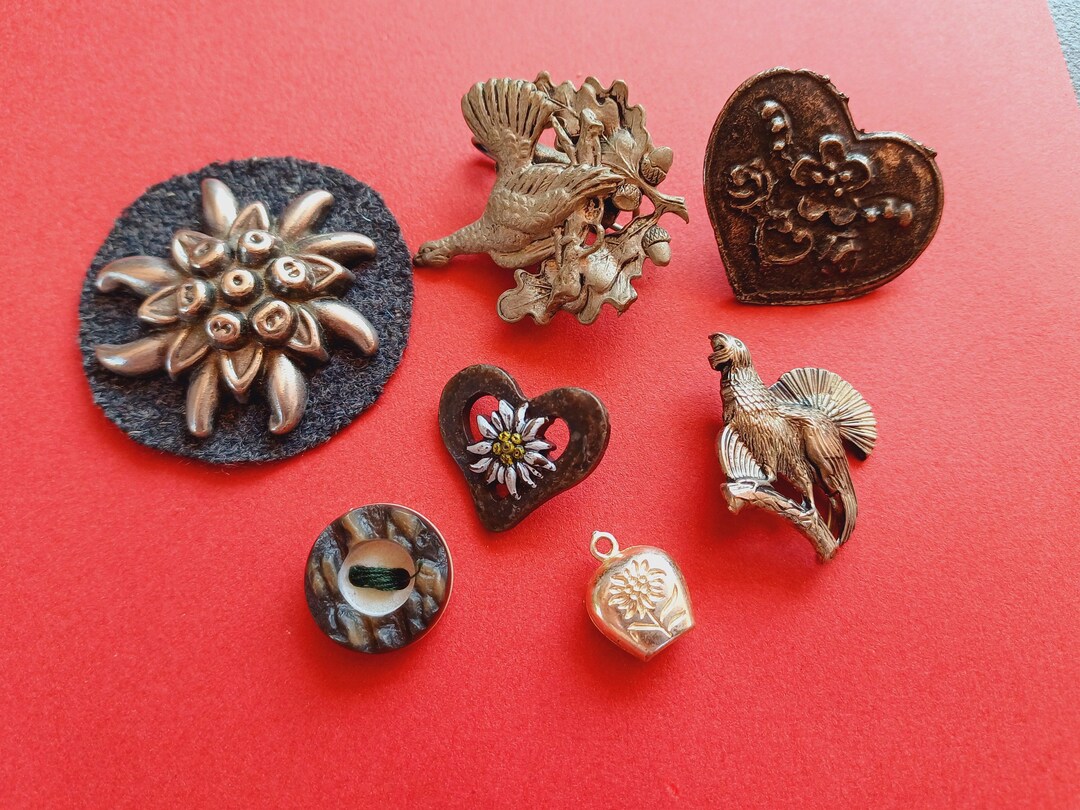 Beautiful Vintage Mix of Bavarian Hunting Items, Vintage Oktoberfest ...