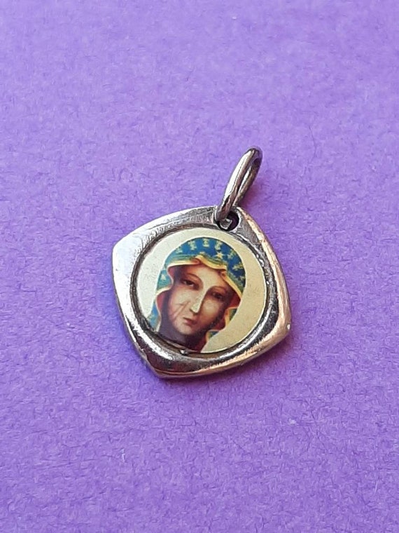 Religious tiny Italian vintage Catholic colorful and … - Gem