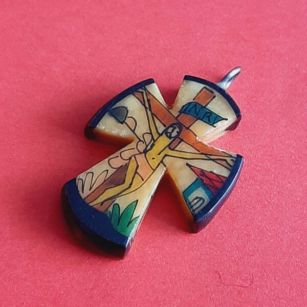 Handpainted Cross - Etsy