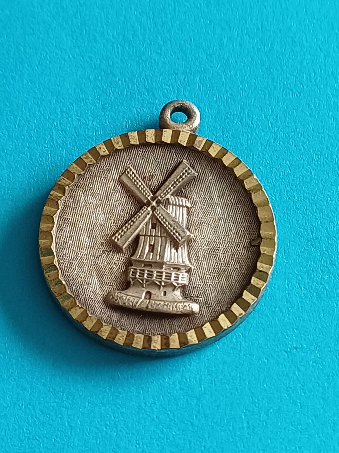 Vintage Dutch Windmill Charm, Nostalgia Pendant Charm of Holland, Clog ...