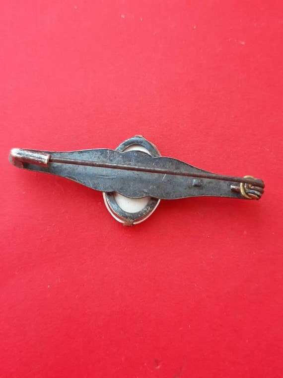 Antique religious Catholic French brooch of Saint The… - Gem