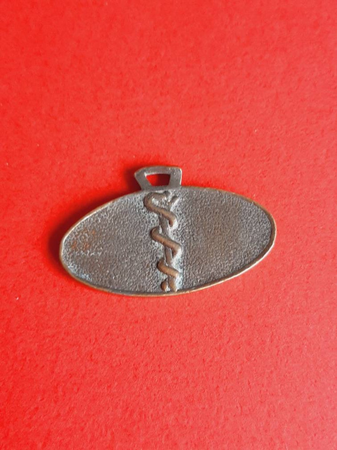 Vintage Medical Medal Pendant, Medical Charm, Pharmacy Charm, Amulet ...
