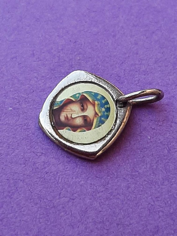 Religious tiny Italian vintage Catholic colorful and … - Gem