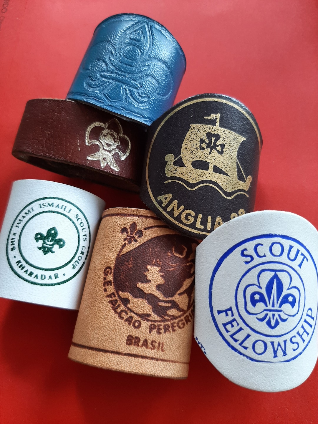 Vintage Scout Woggle, Old Leather Scouting Woggle, Vintage Scouting ...